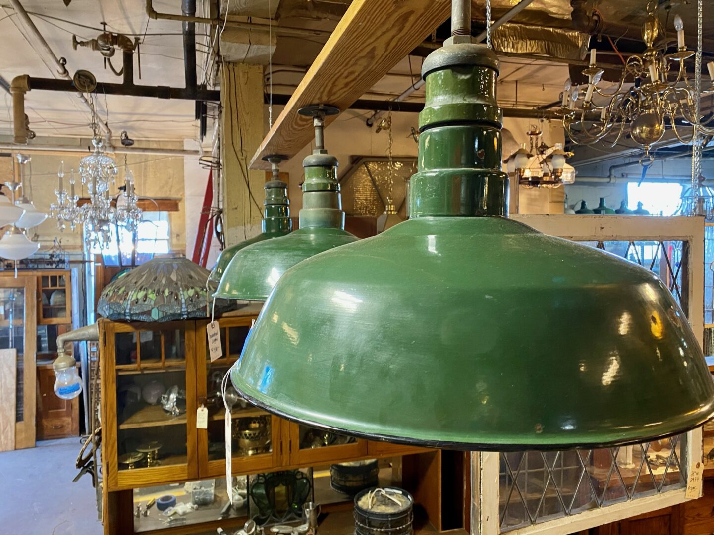 Green Industrial Warehouse Light – Bauer Bros Inc.