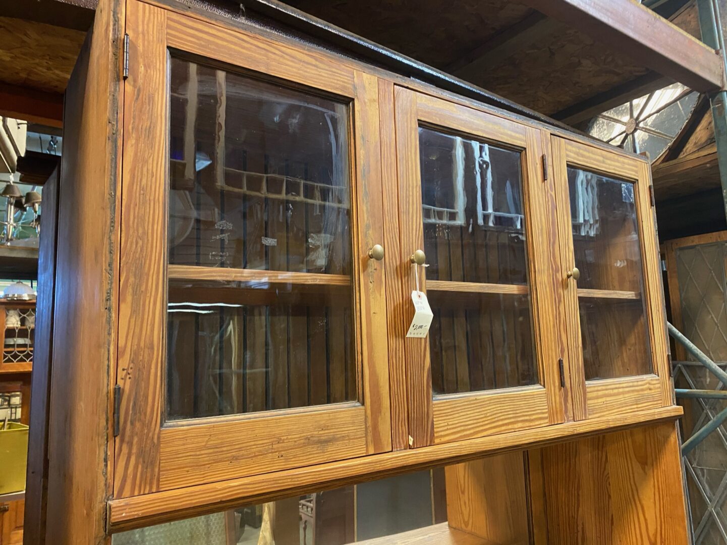 Pine Farmhouse Built in Cabinet – Bauer Bros Inc.